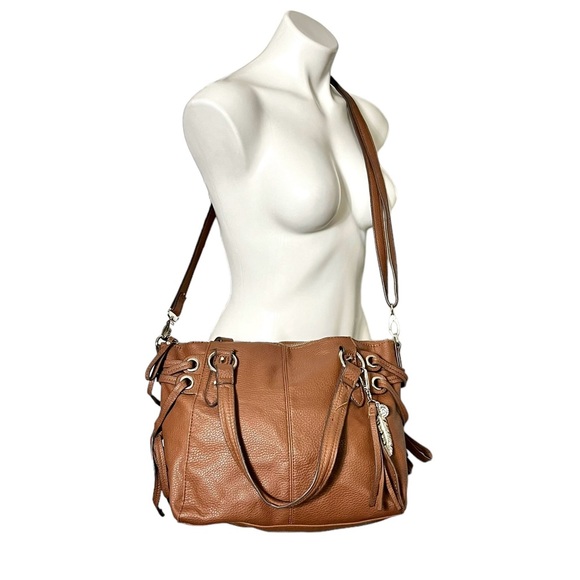Jessica Simpson | Bags | Jessica Simpson Juliette Crossbody Bag Cognac ...